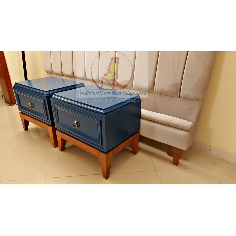 High Quality Deco Polish Finished, Fully Upholstered Bed Set ...